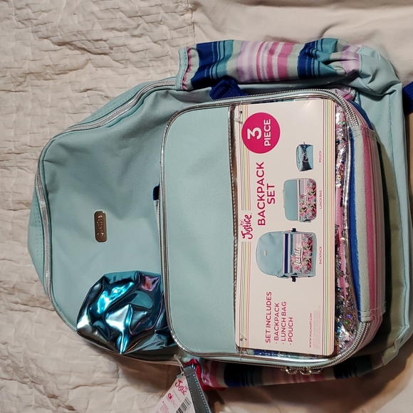 Justice | Accessories | Justice Backpack Set 3 Piece Set | Poshmark